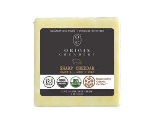 Sharp Cheddar – ORIGIN Milk
